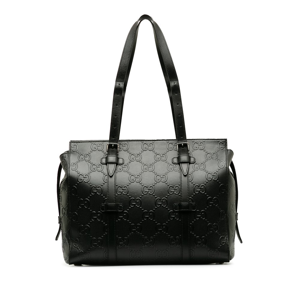 Gucci Gg Embossed Tote Bag - Gem